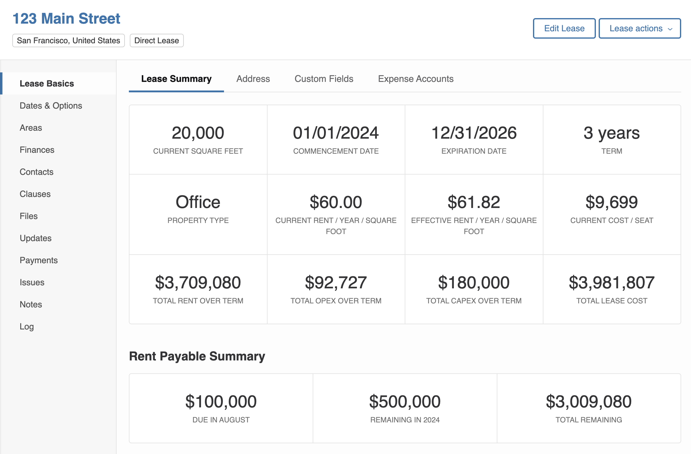 Spacebase | Modern Lease Accounting & Lease Management